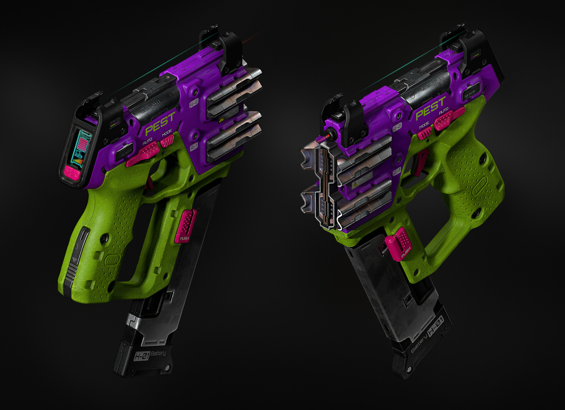 Yuri Nereta - PEST handgun