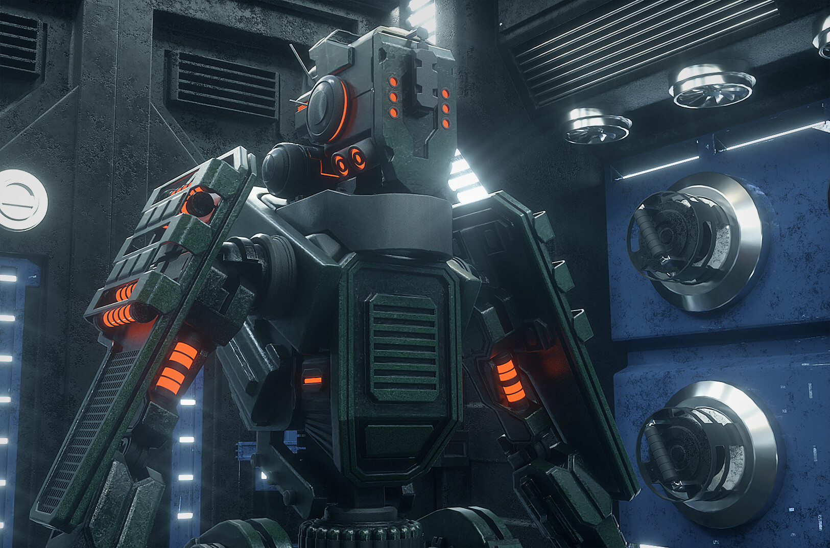 ArtStation - Sci-Fi Mech