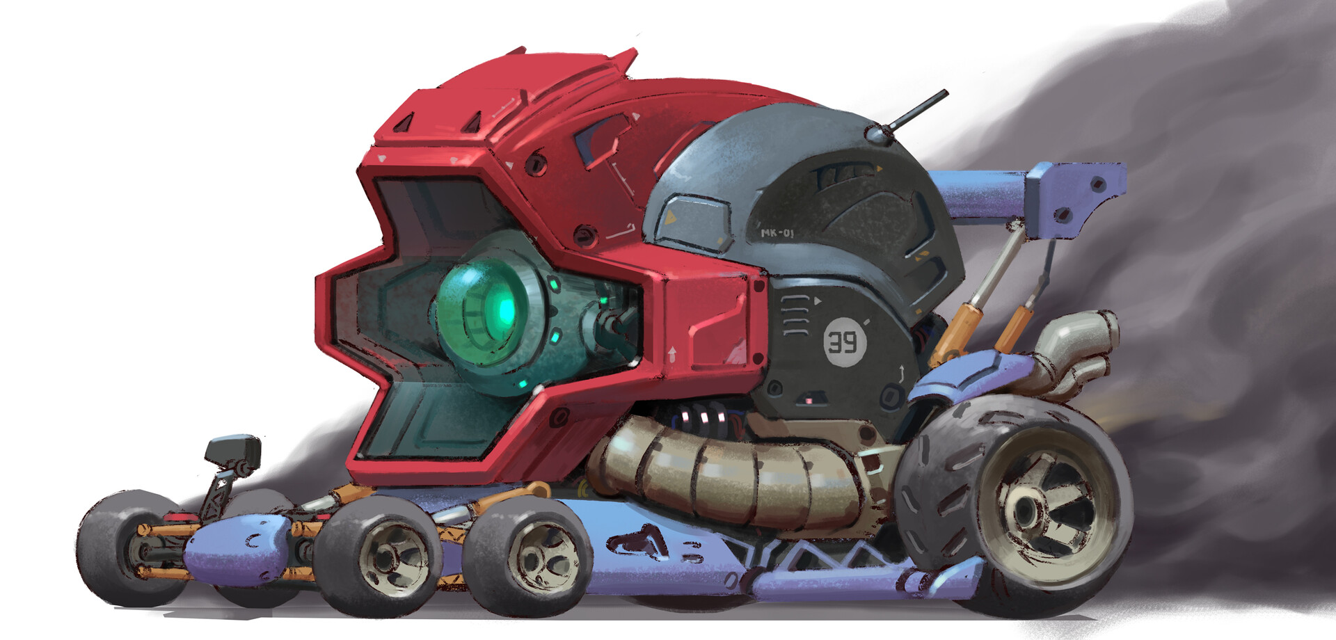 ArtStation - Rick dom racing