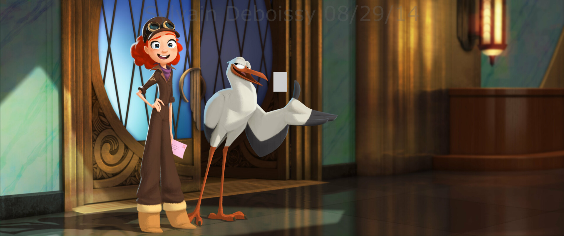 Sylvain Deboissy - Storks Character Design (2016)