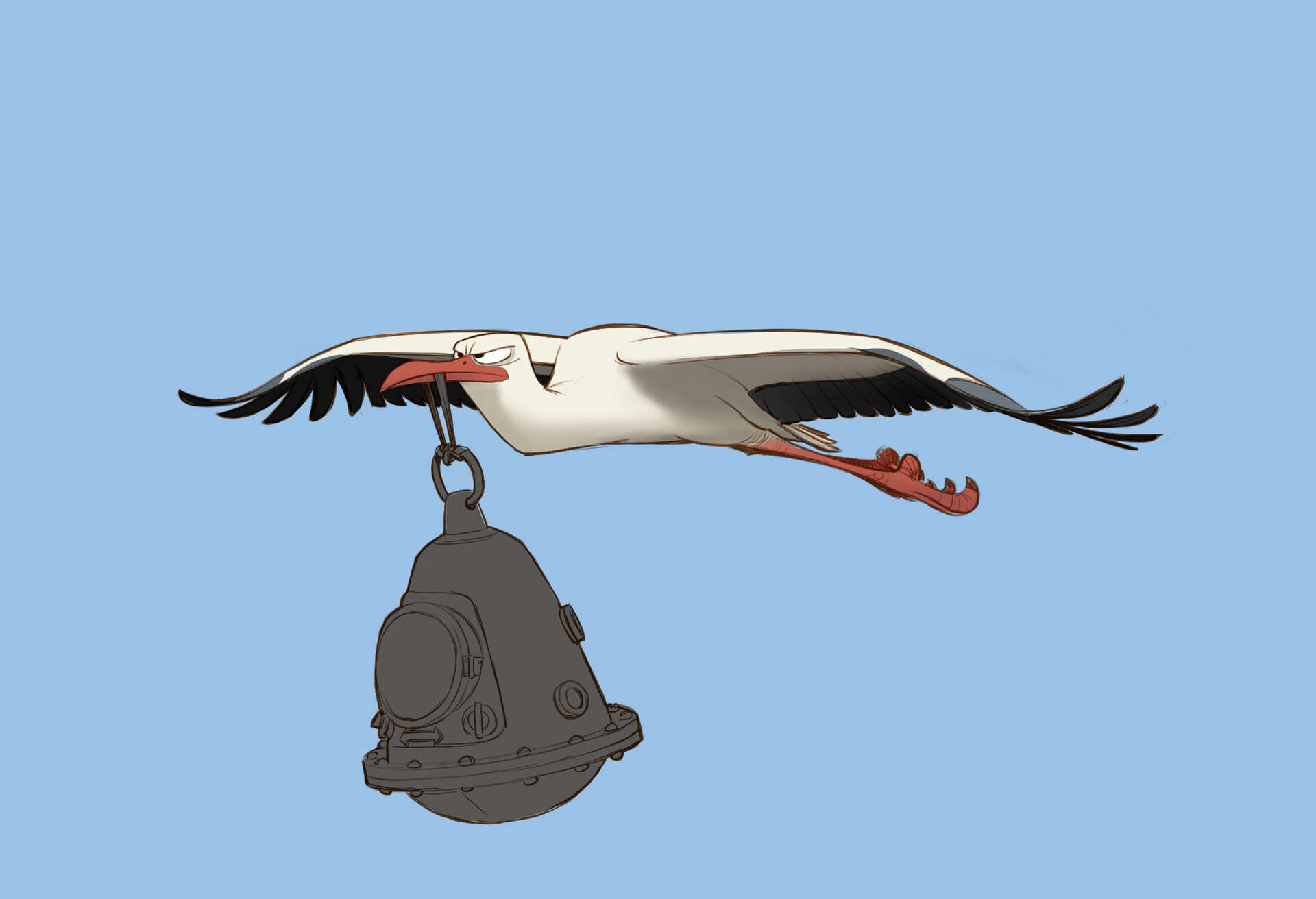 Sylvain Deboissy - Storks Character Design (2016)