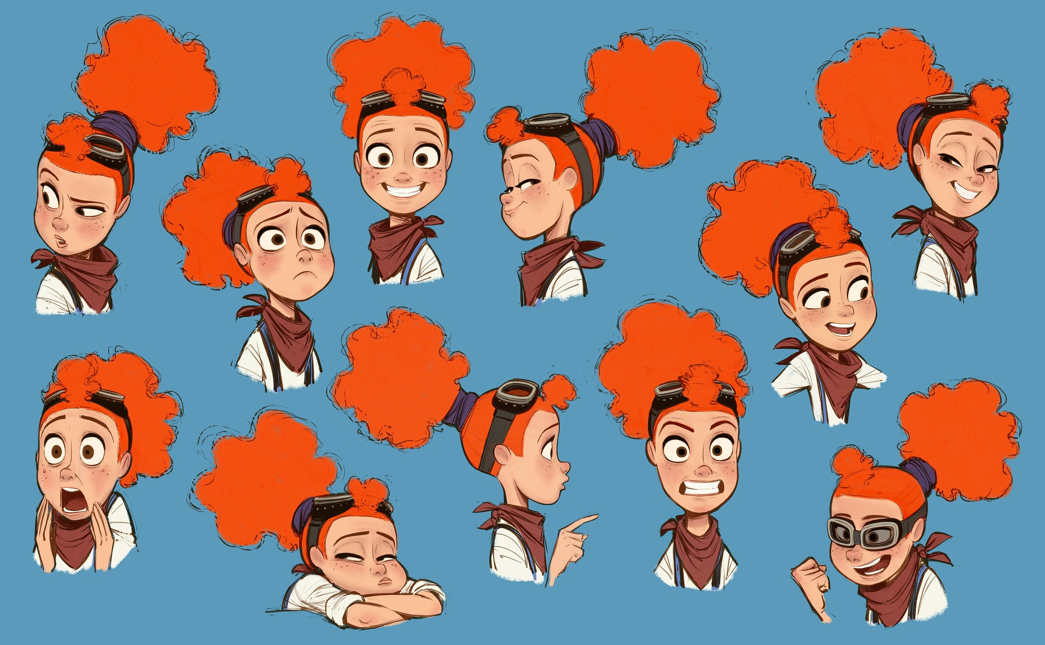 Sylvain Deboissy - Storks Character Design (2016)