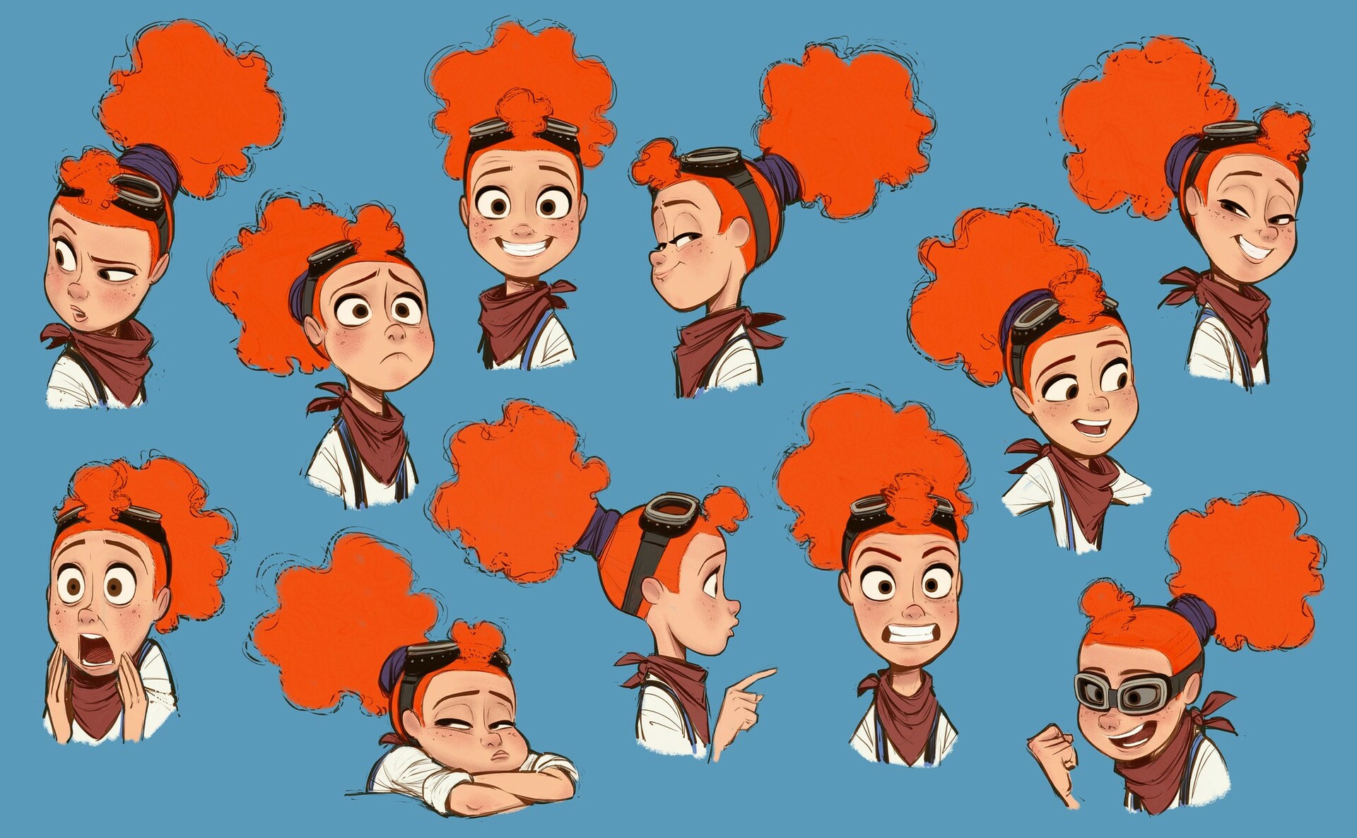 Sylvain Deboissy - Storks Character Design (2016)