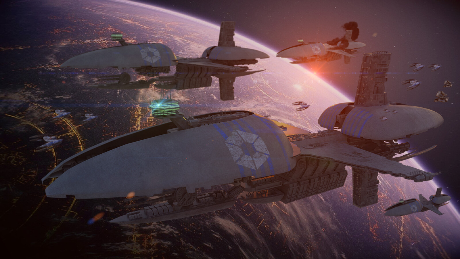 Seung Hyup Nam - Star Wars - Munificent Class Frigate 3D model