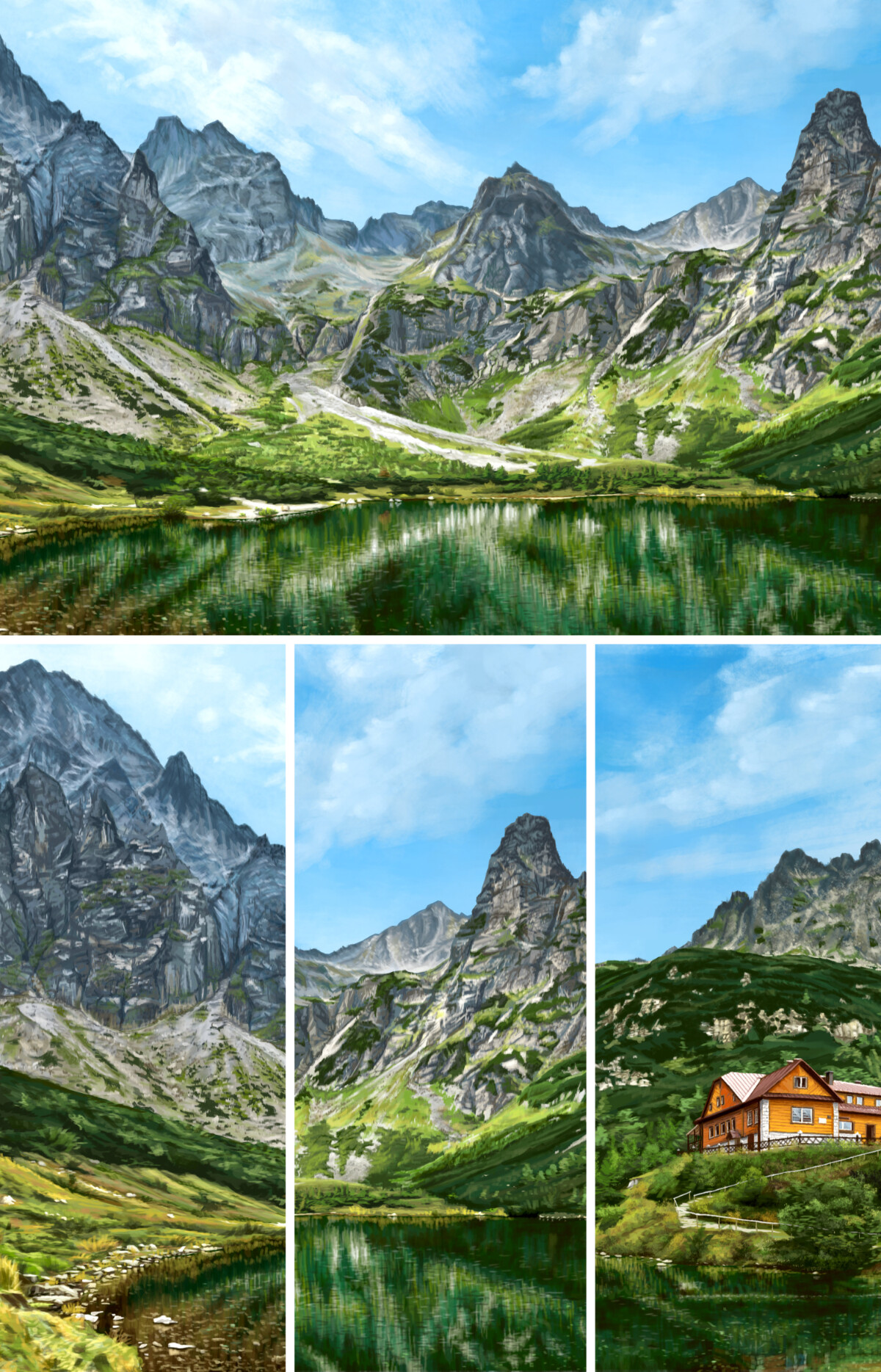 Peter Sim - Zelené pleso (Green tarn)