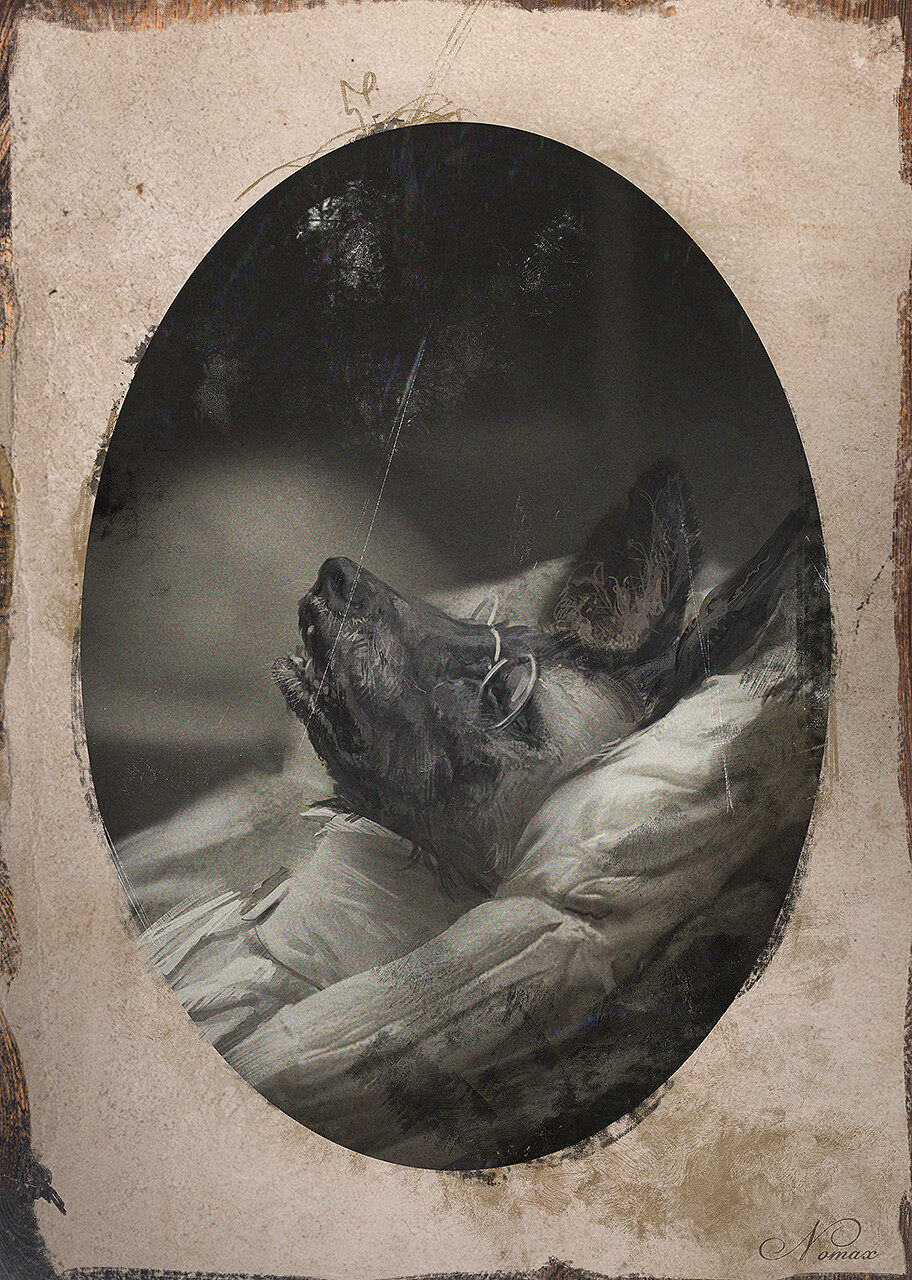 ArtStation - Deathbed Portrait