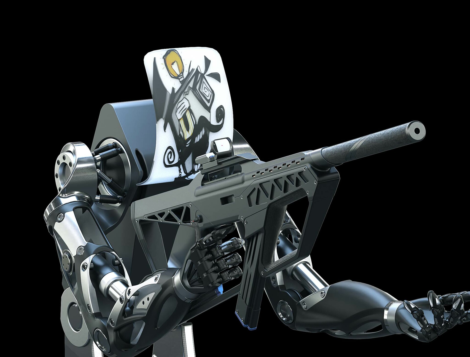 Christian Schweger - Crazy Robo Character