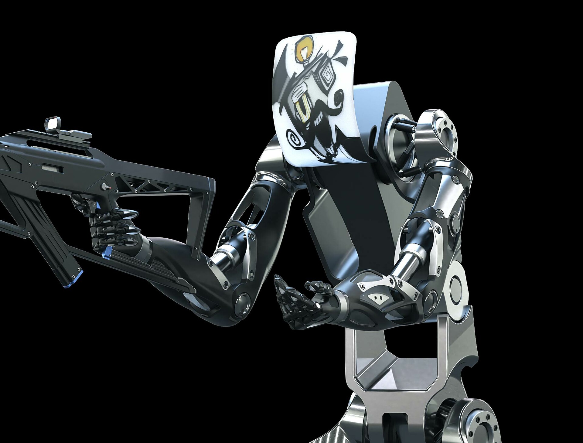 Christian Schweger - Crazy Robo Character