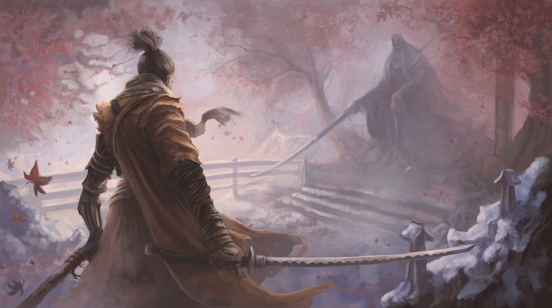 ArtStation - sekiro fan art