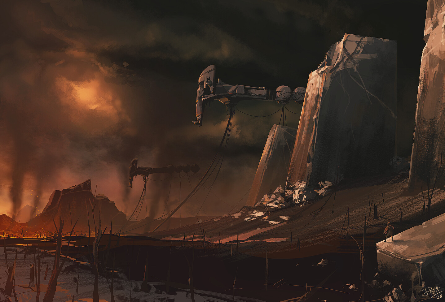 ArtStation - Alien Planet Takeover | Stage 3