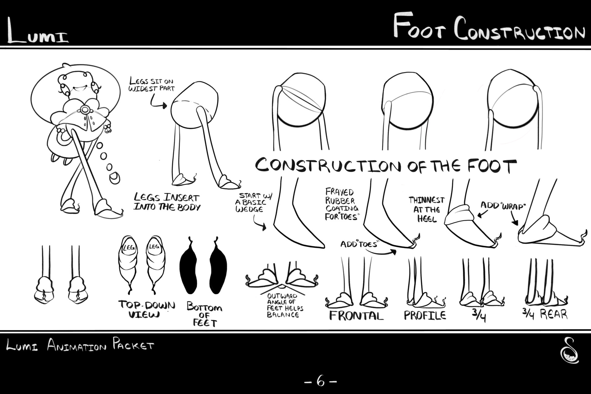 ArtStation - Lumi - Foot Construction