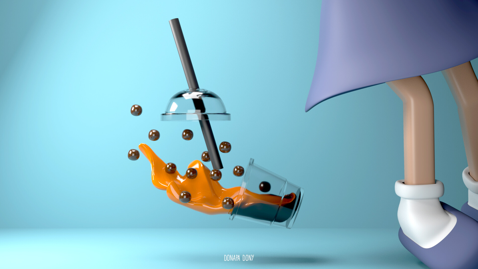 ArtStation - BUBBLE BOBA