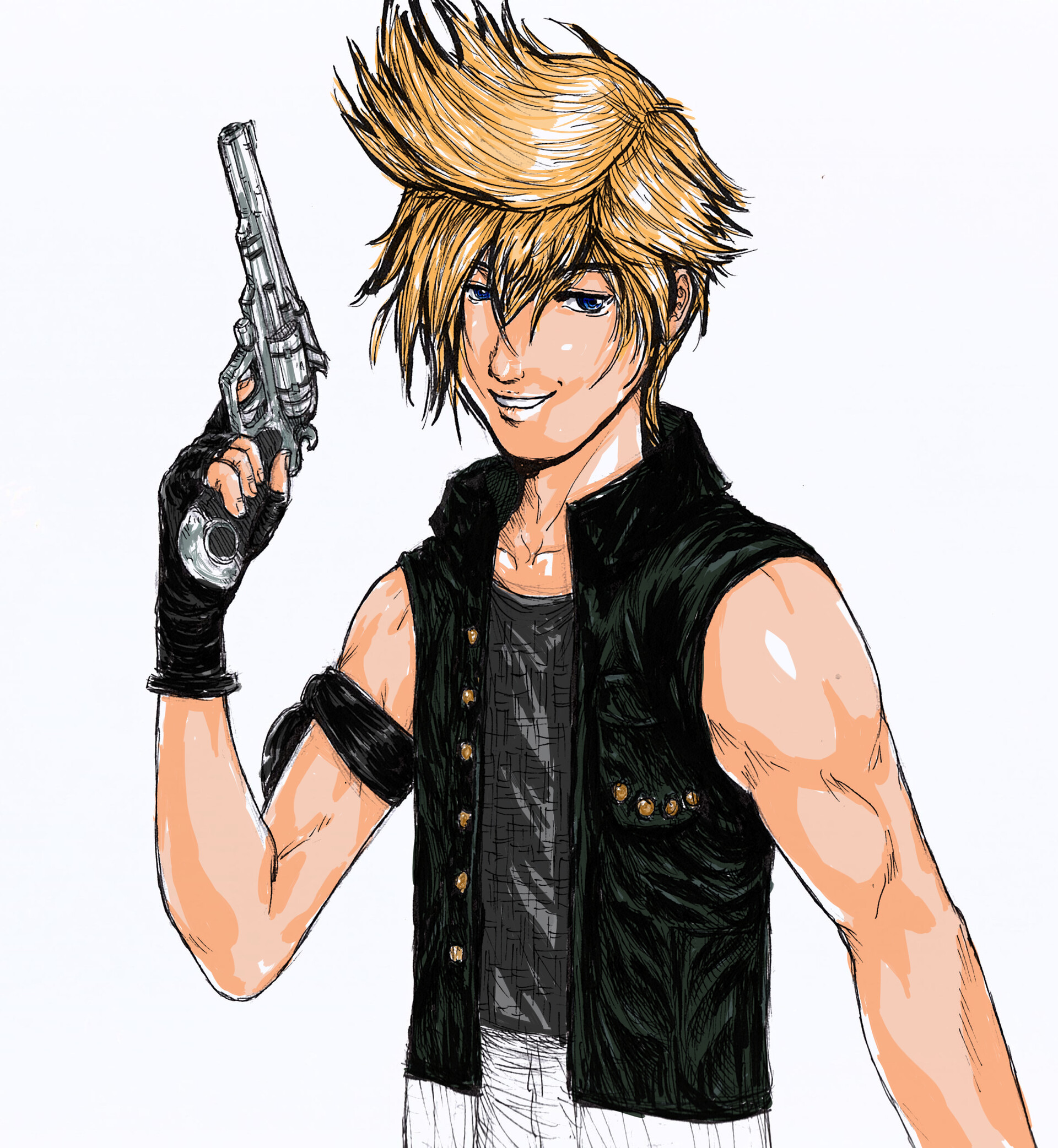 John Paul Pineda - Prompto colored