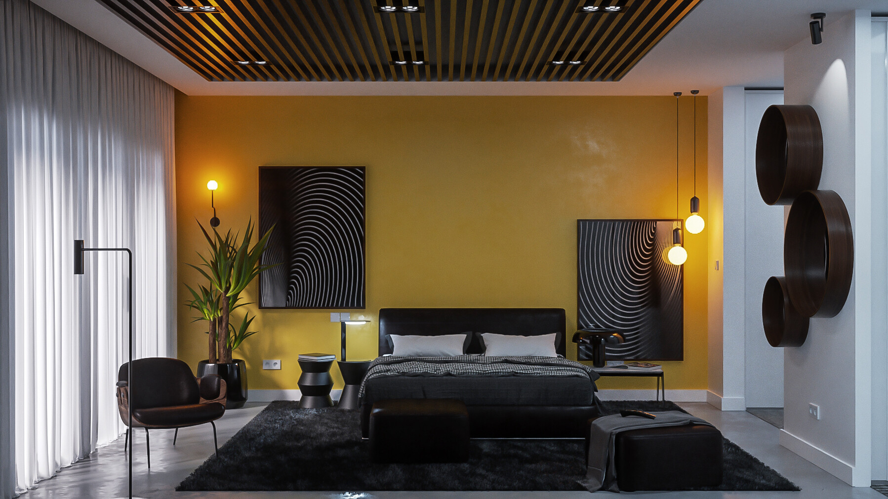 ArtStation - Modern BedRoom