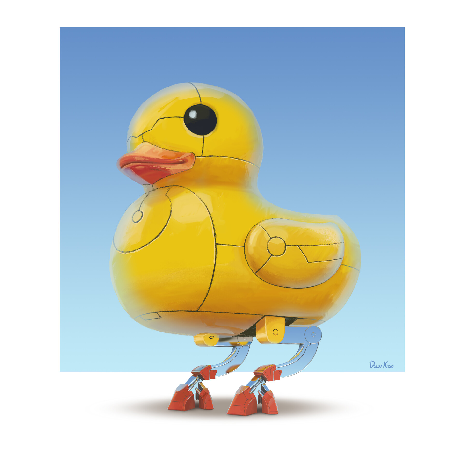 ArtStation - Cyber Duck