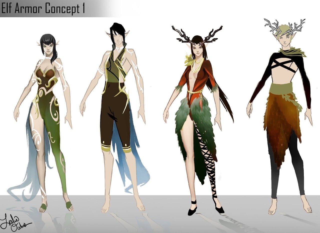 elf concept art