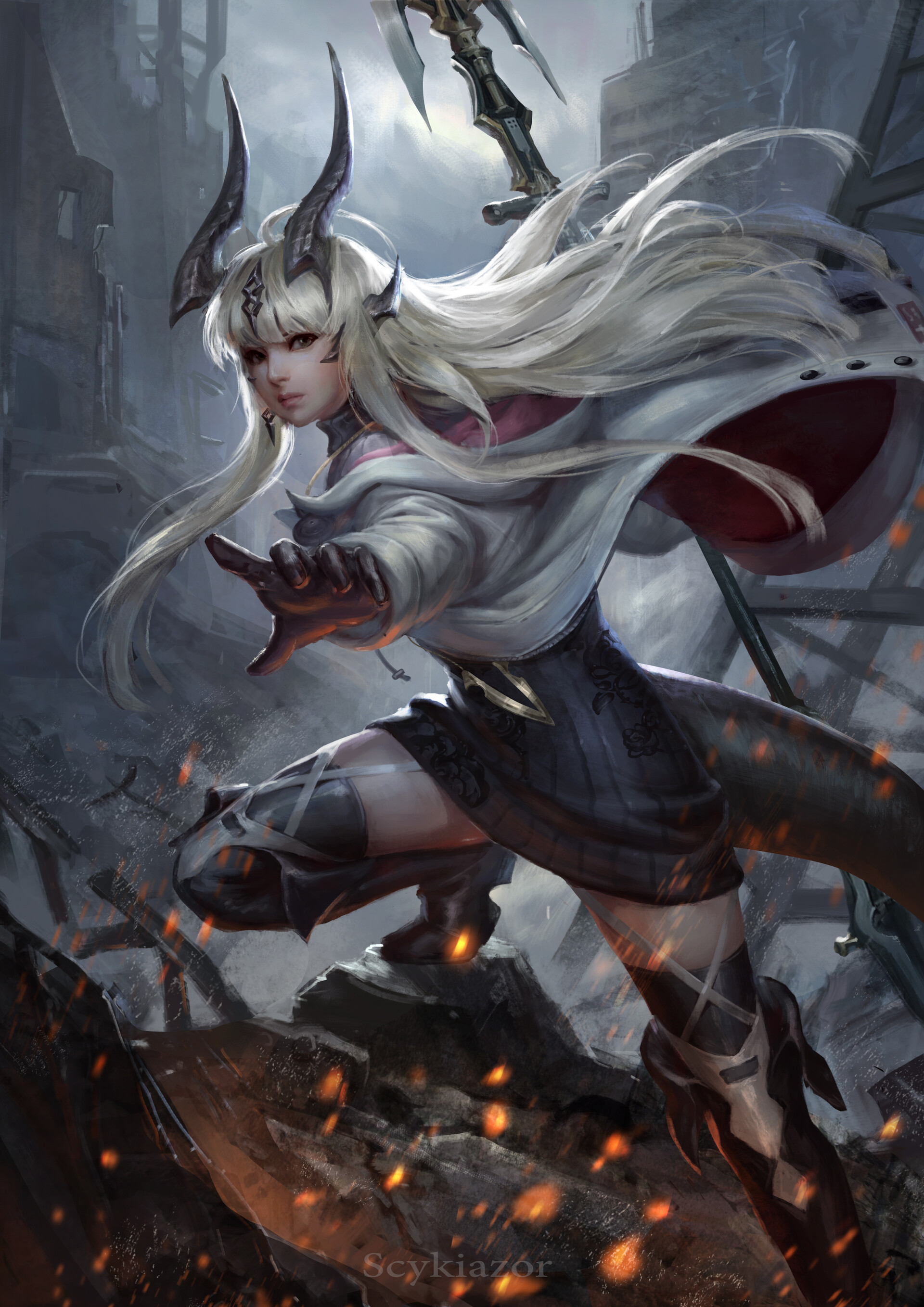 ArtStation - Fanart: Reed from Arknights