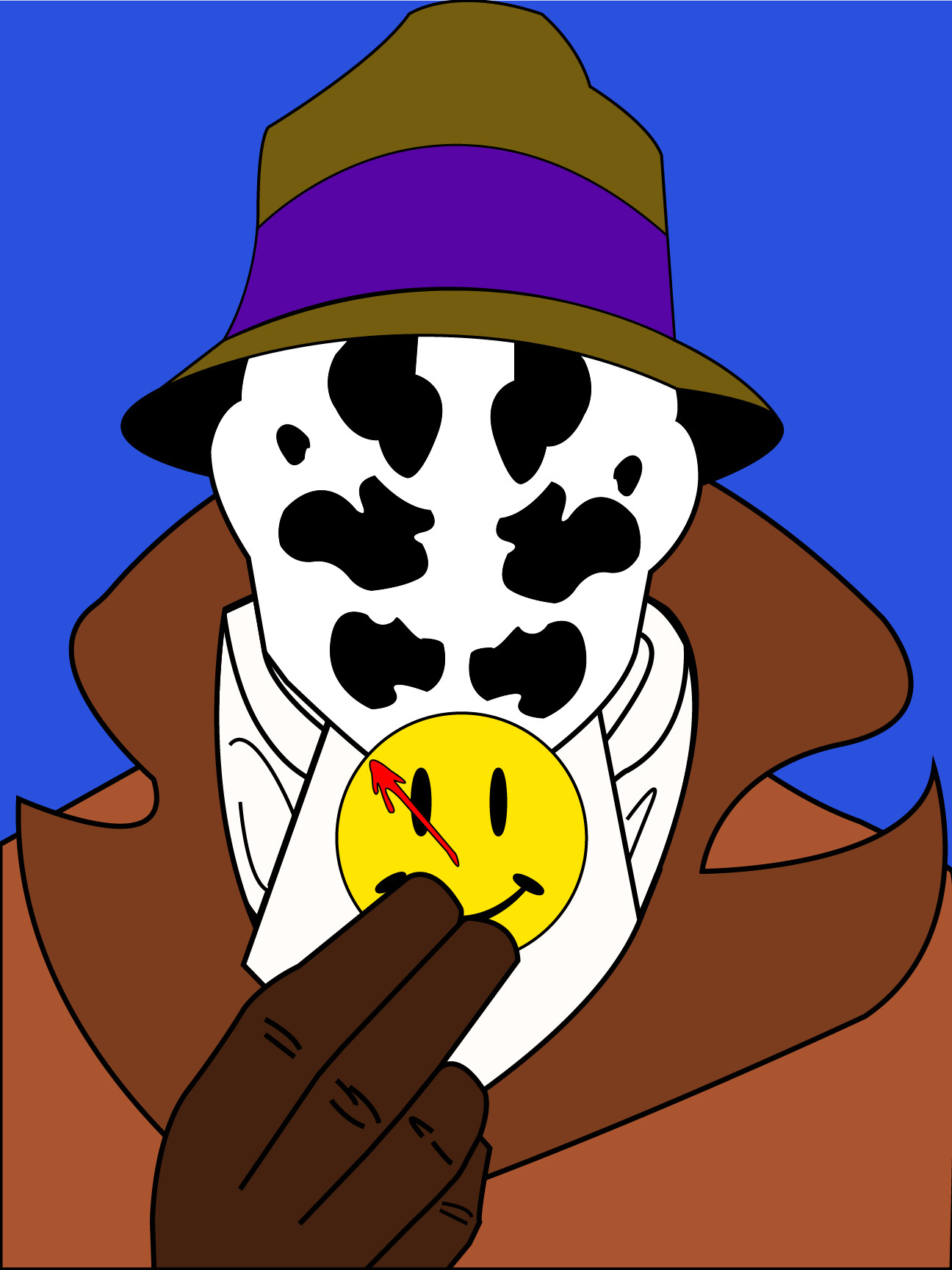 ArtStation - Watchmen Poster - Rorschach
