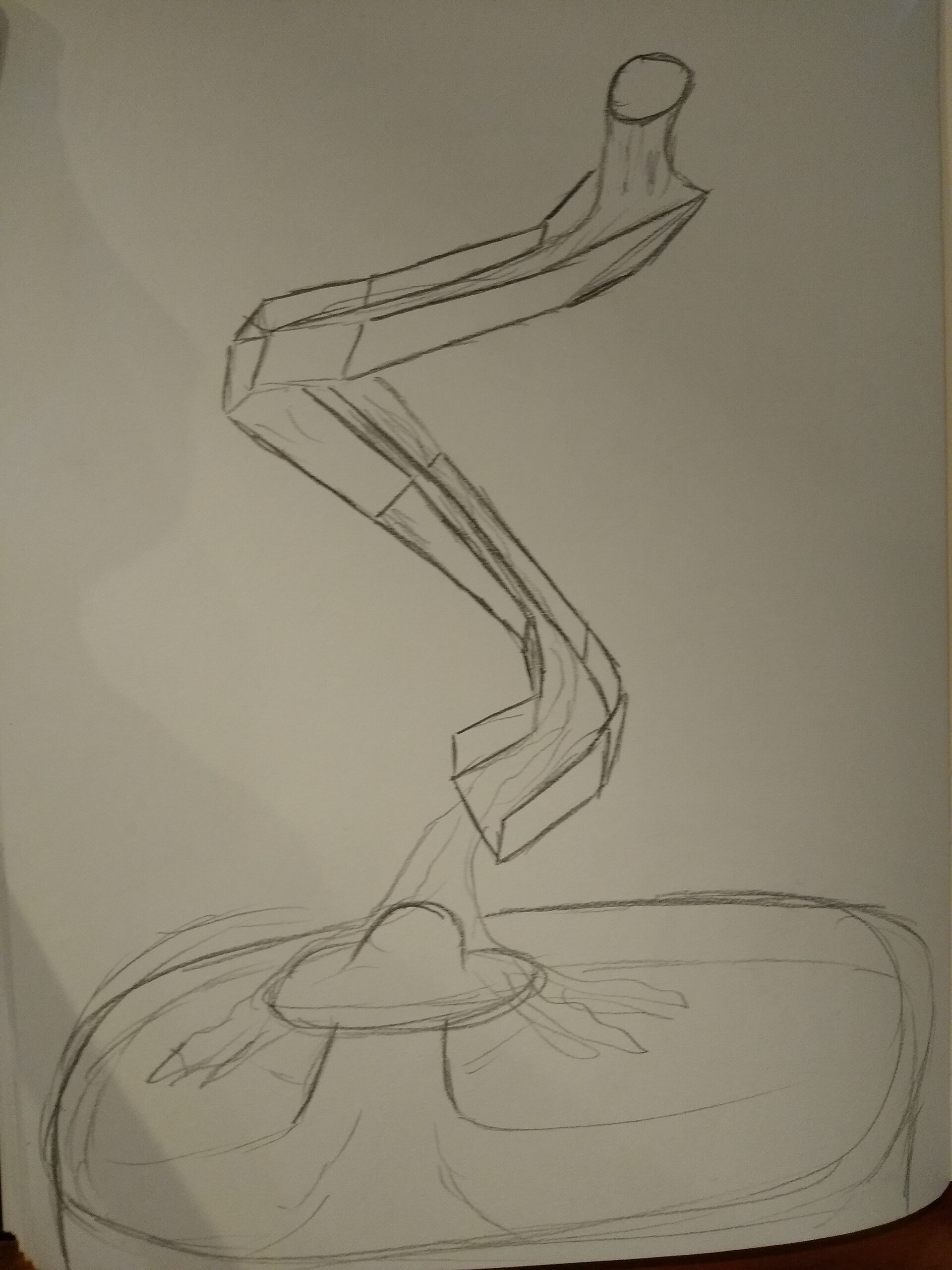 ArtStation - Fluid Fountain Sketch