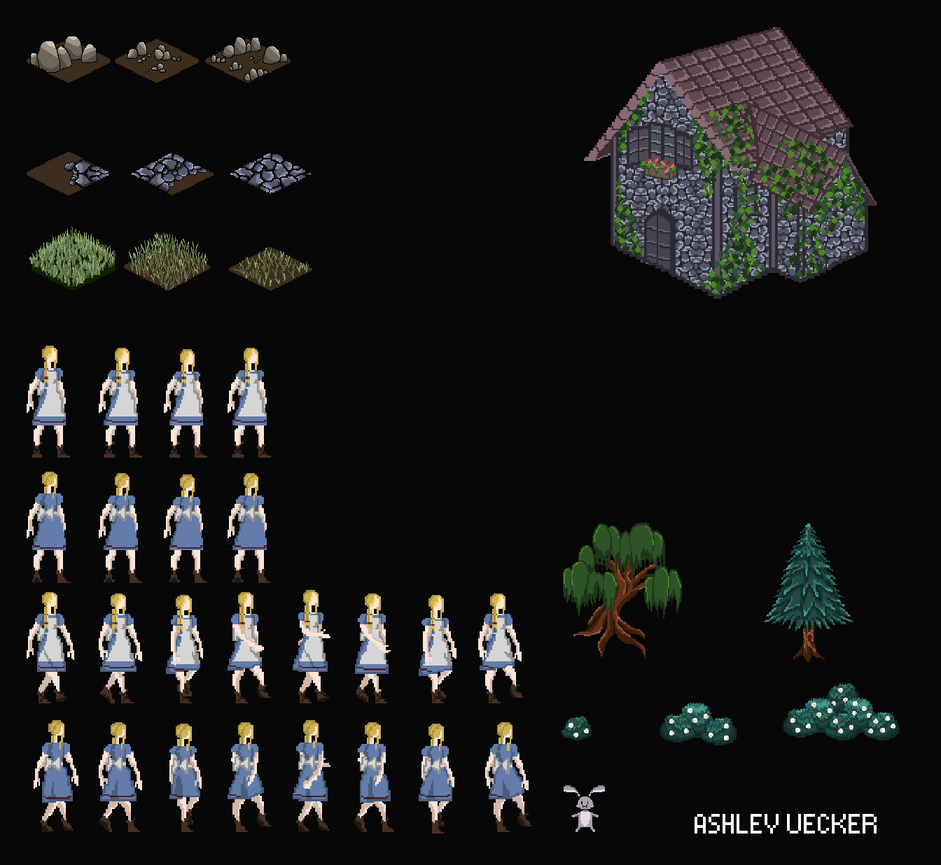 ArtStation - Pixel and Vector Art Isometric Assets