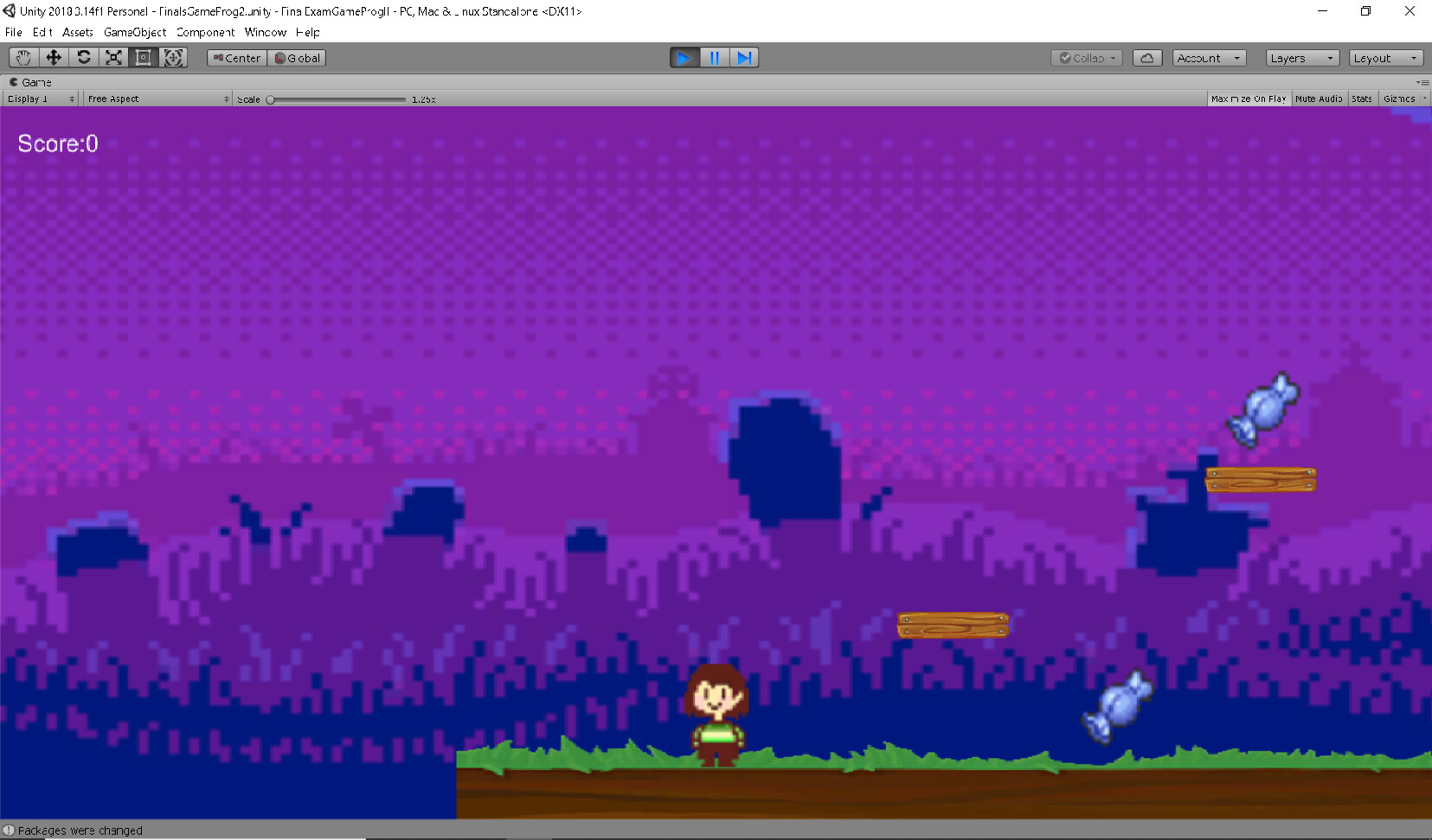 ArtStation - First 2D Unity Game