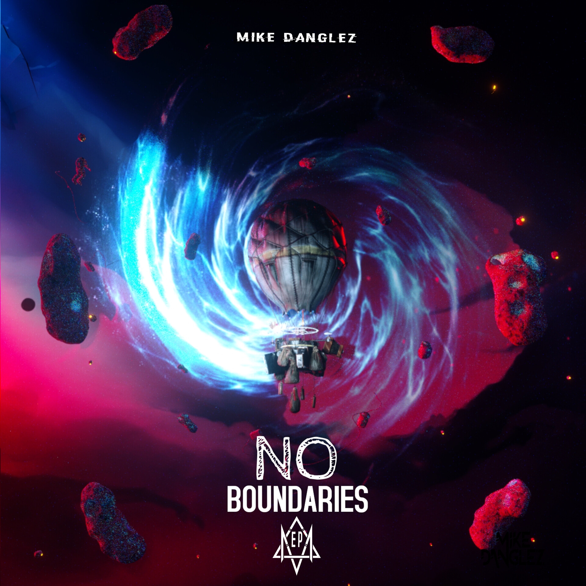 ArtStation - No Boundaries EP - Cover Art