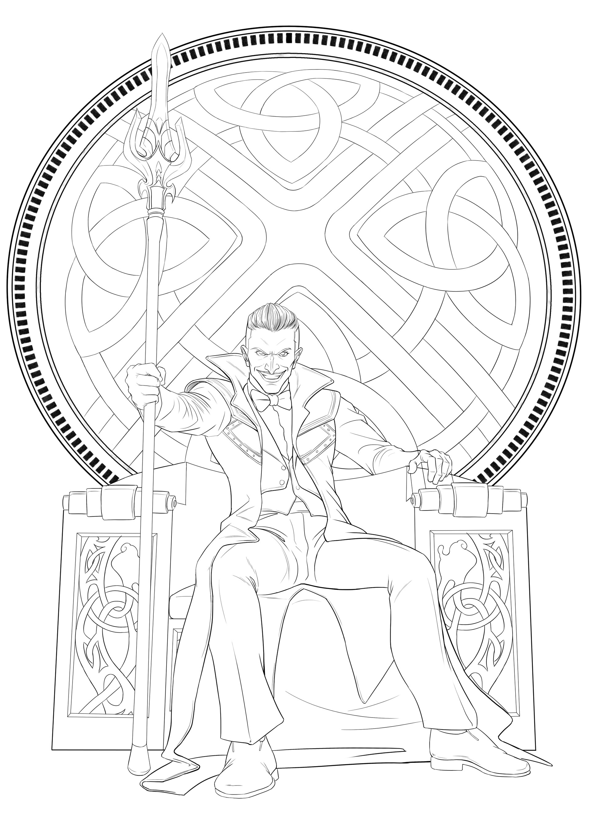 avengers loki coloring pages