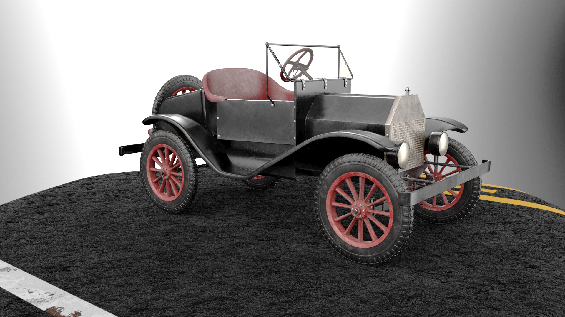 ArtStation - Model T Go-kart