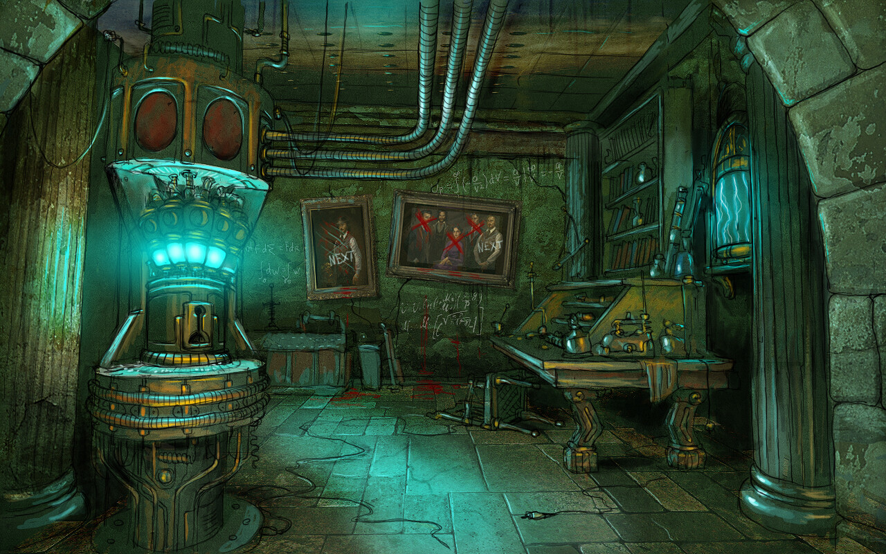 ArtStation - Sketch for game.