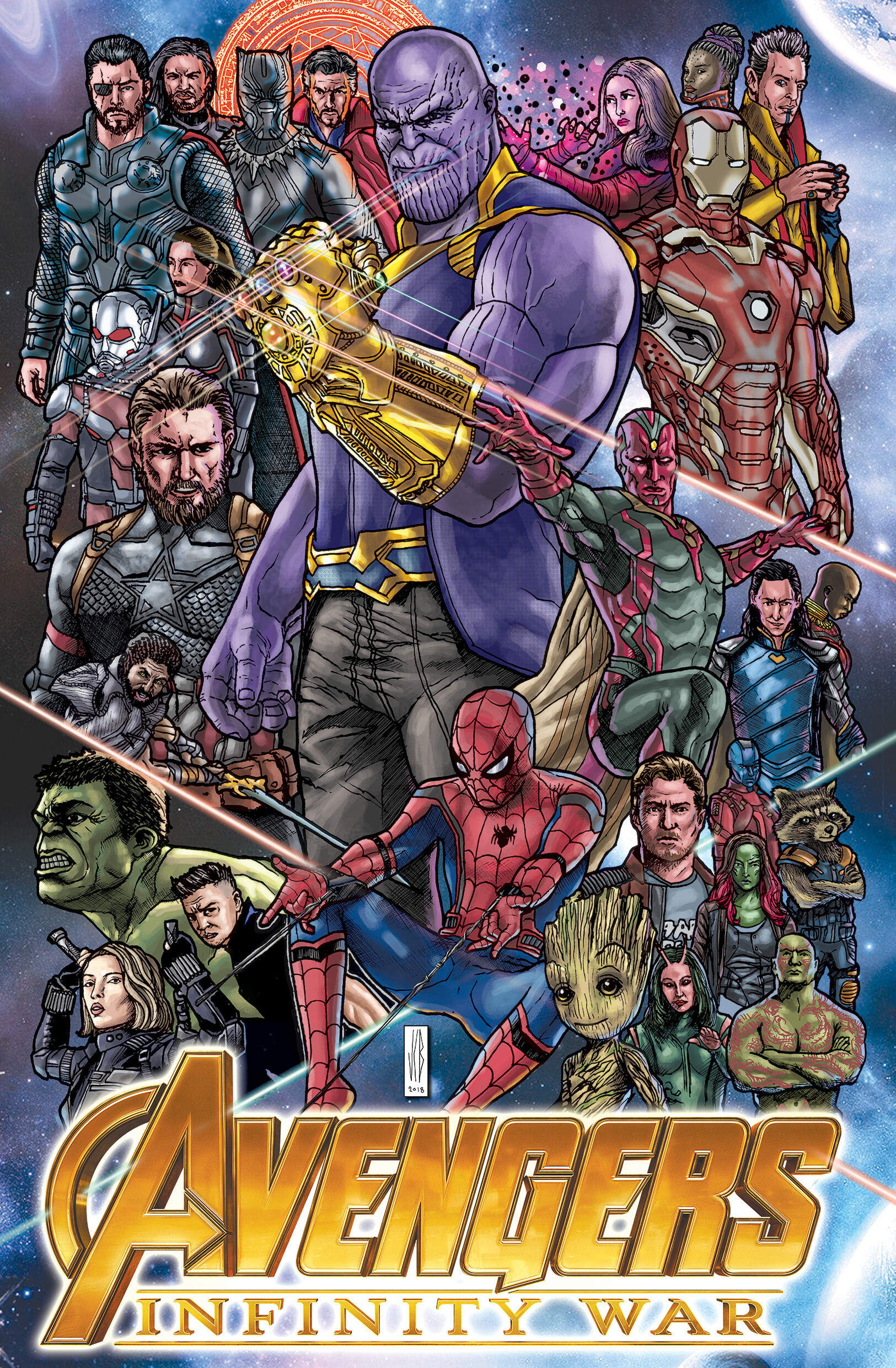 ArtStation - infinity war