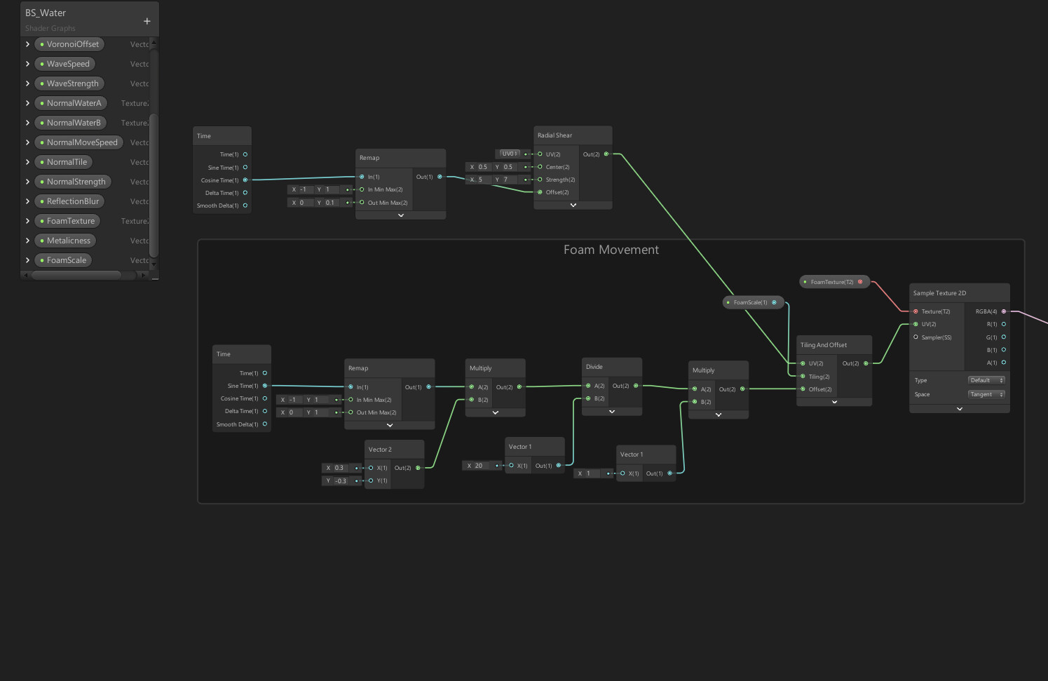 Kevin Bryan - Voronoi based Water Shader