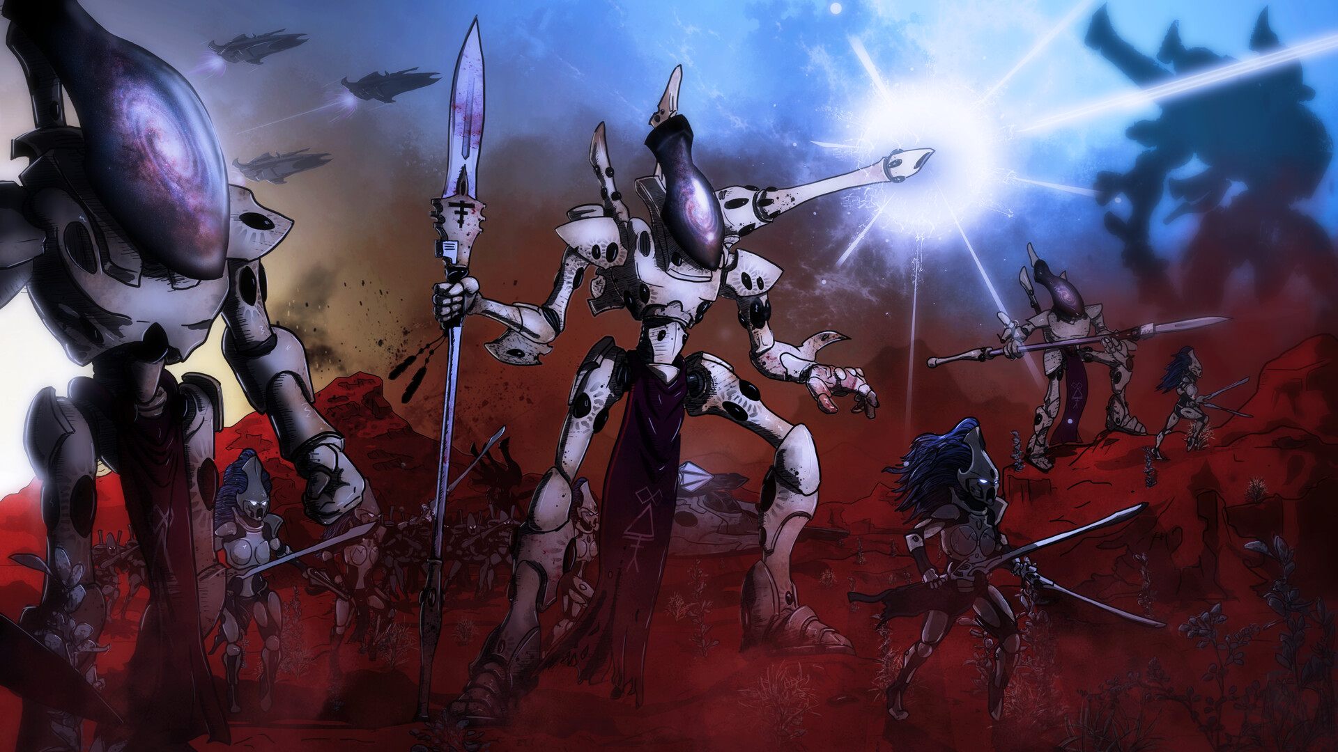 ArtStation - Wraithlord - Warhammer 40K