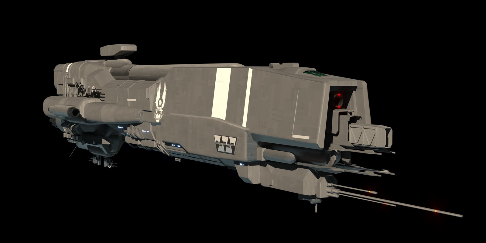 Erik Rolfson - UNSC Gladius-Class Heavy Corvette