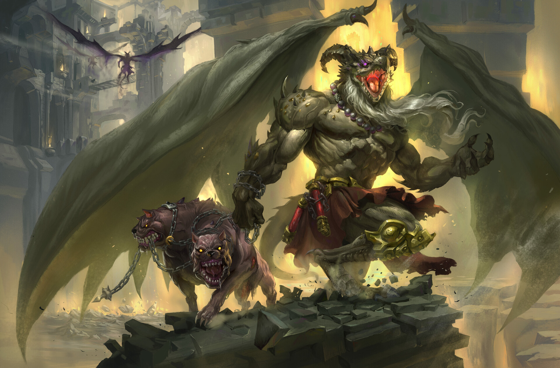 ArtStation - Underworld dragonborn