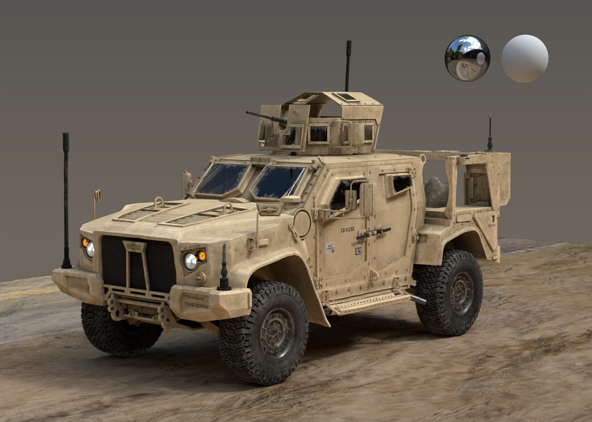 ArtStation - Humvee_Truck