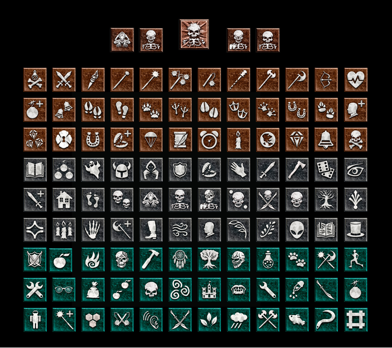 Kate Draconi - Different Icon Sets