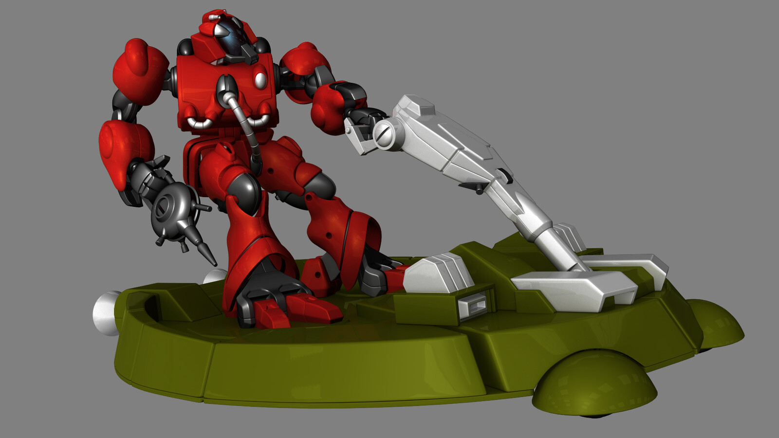 Chris Vera - MAAS Toys "Robotech Red Bioroid"