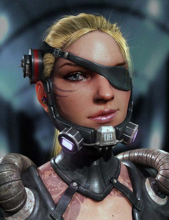 ArtStation - SF girl