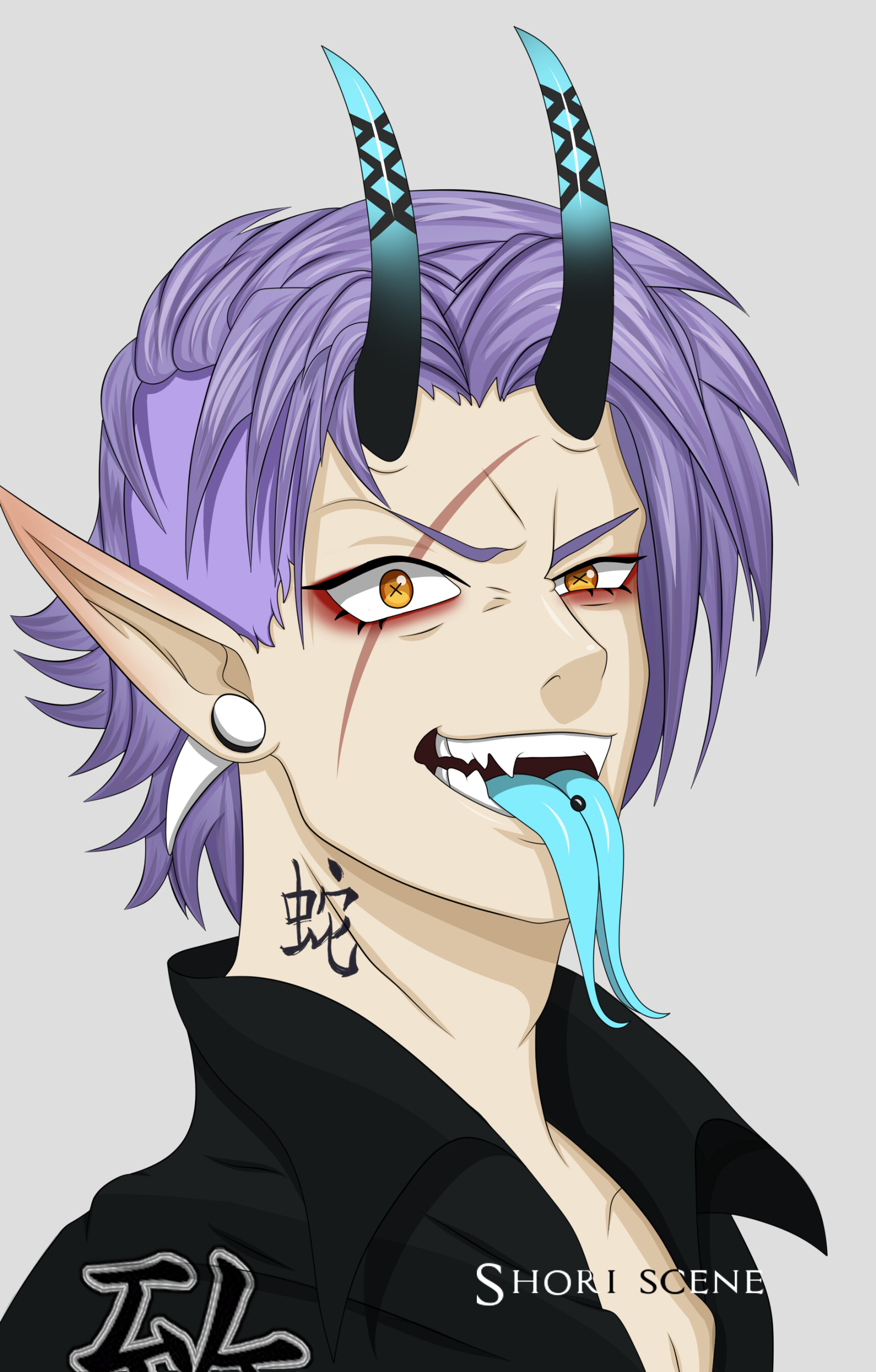 ArtStation - new oc!! his name is snake!