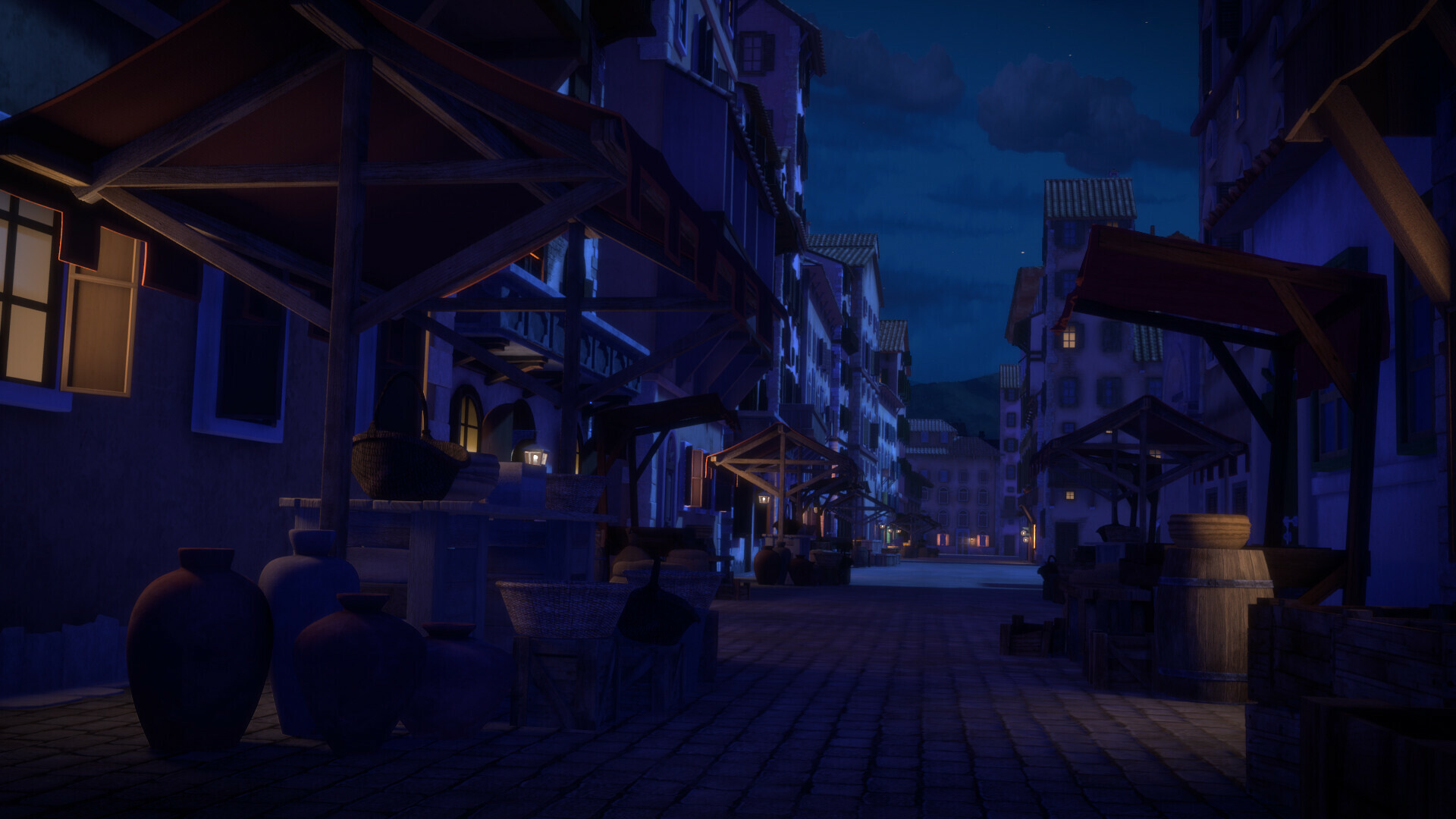 ArtStation - night scene