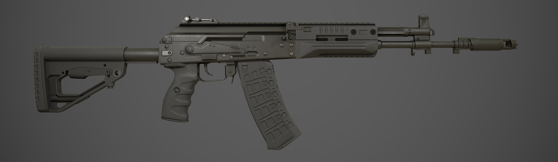 ArtStation - AK-12 LowPoly