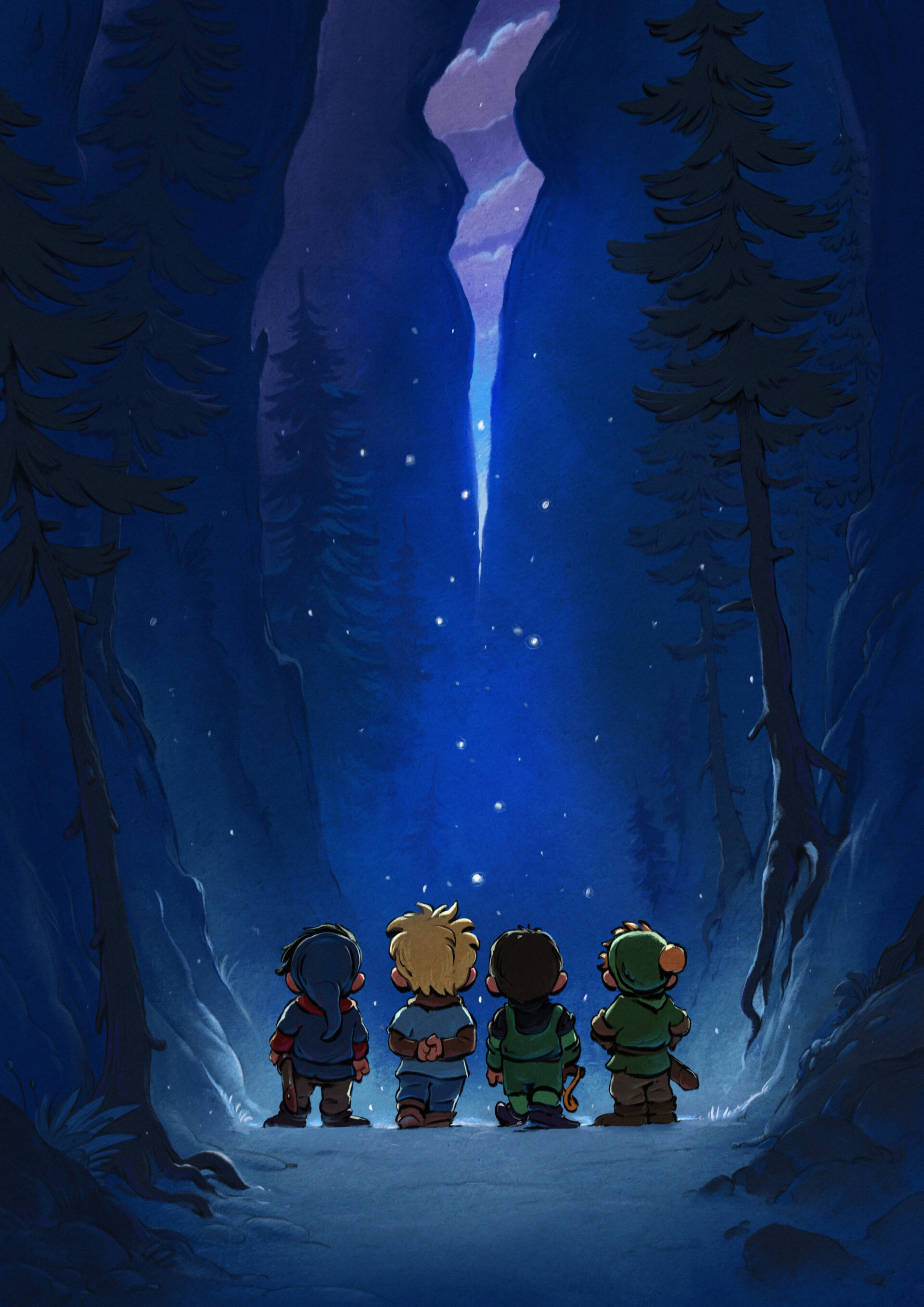 ArtStation - Shadows on the sky, second cover art