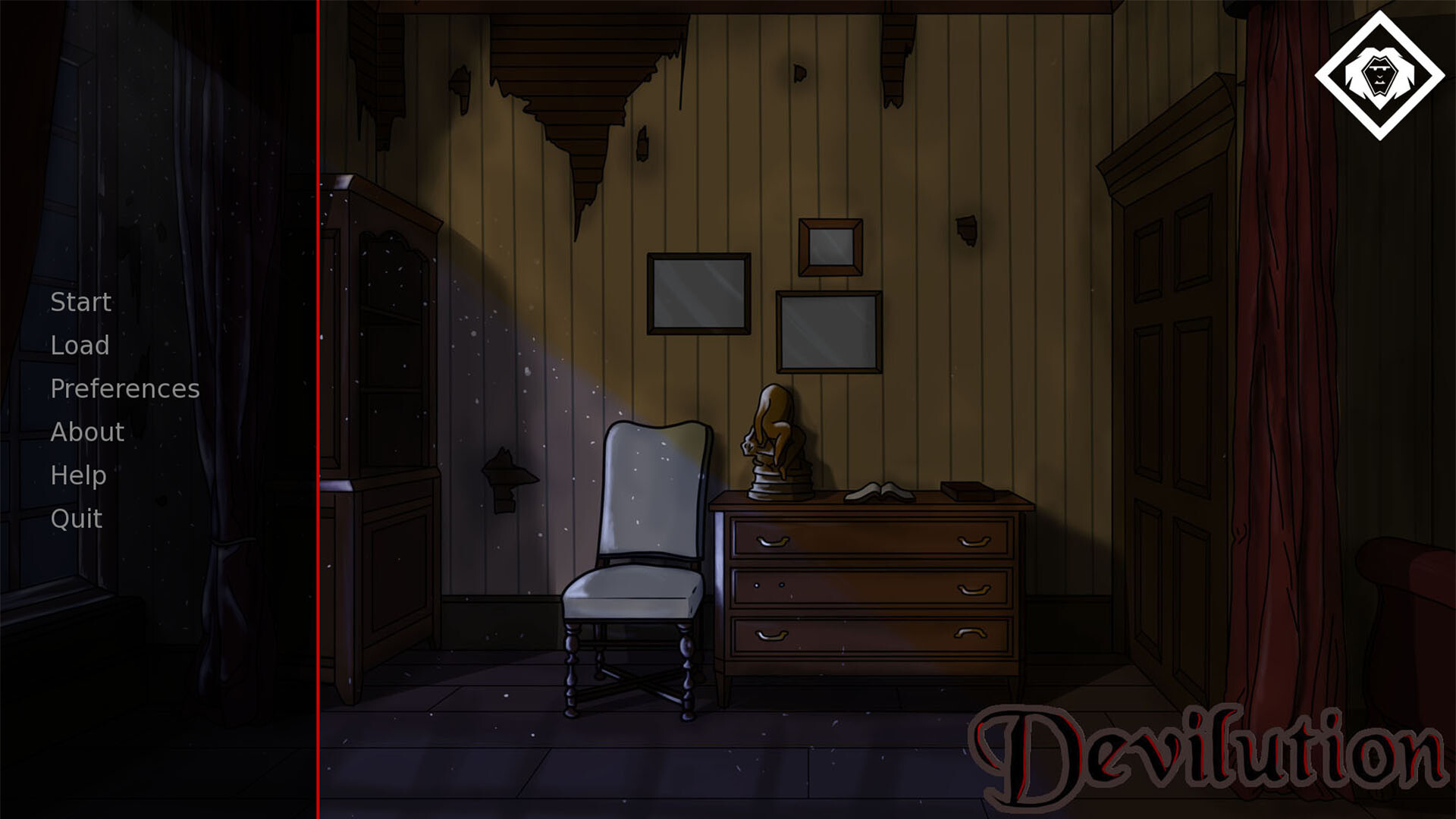 ArtStation - Games Main Menu - and some character art