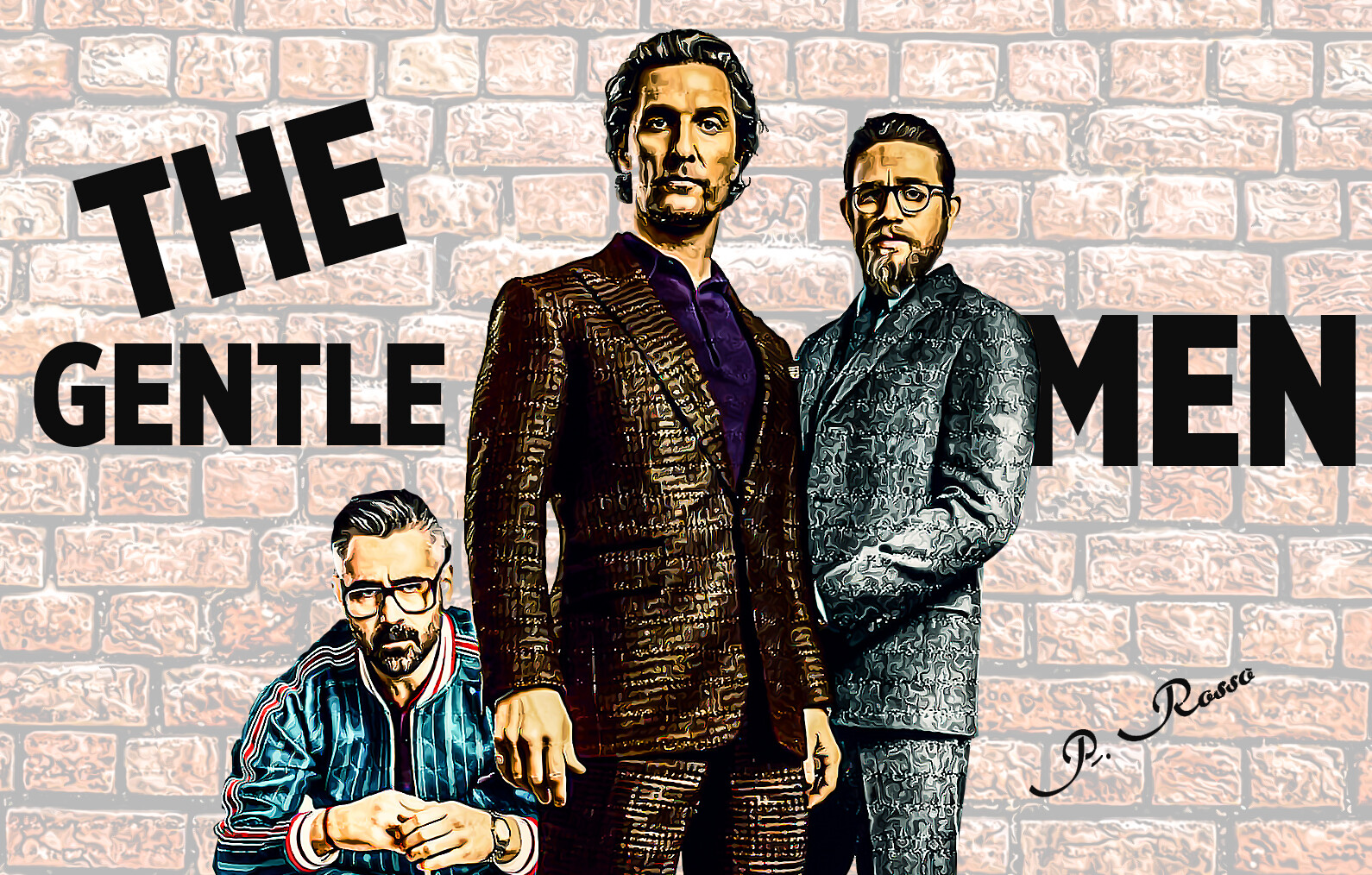 ArtStation - •[The Gentlemen] • Photoshop