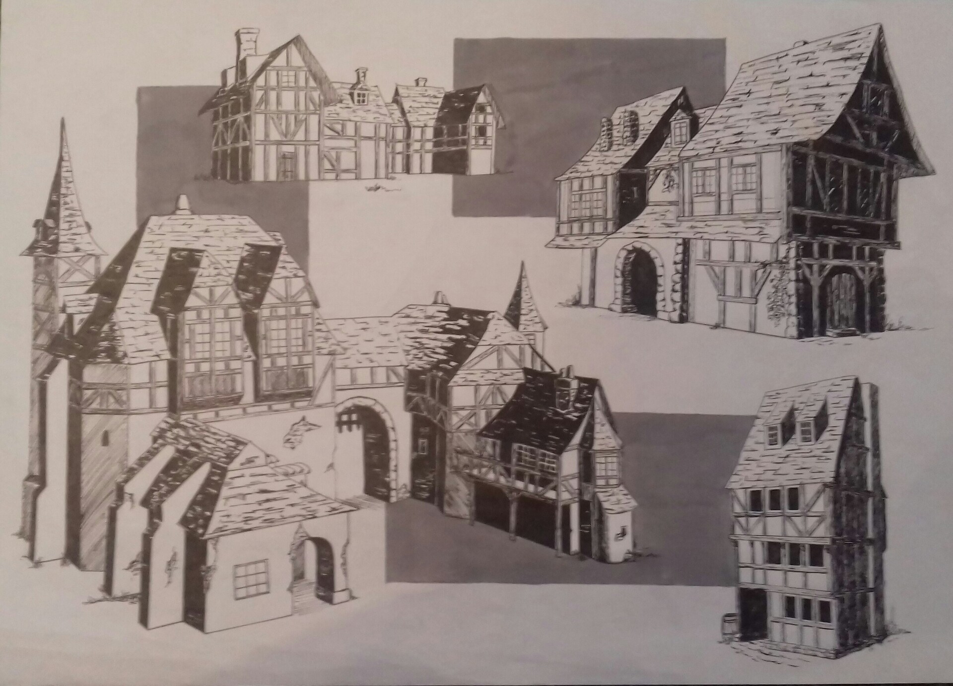 ArtStation - Medieval architecture researches