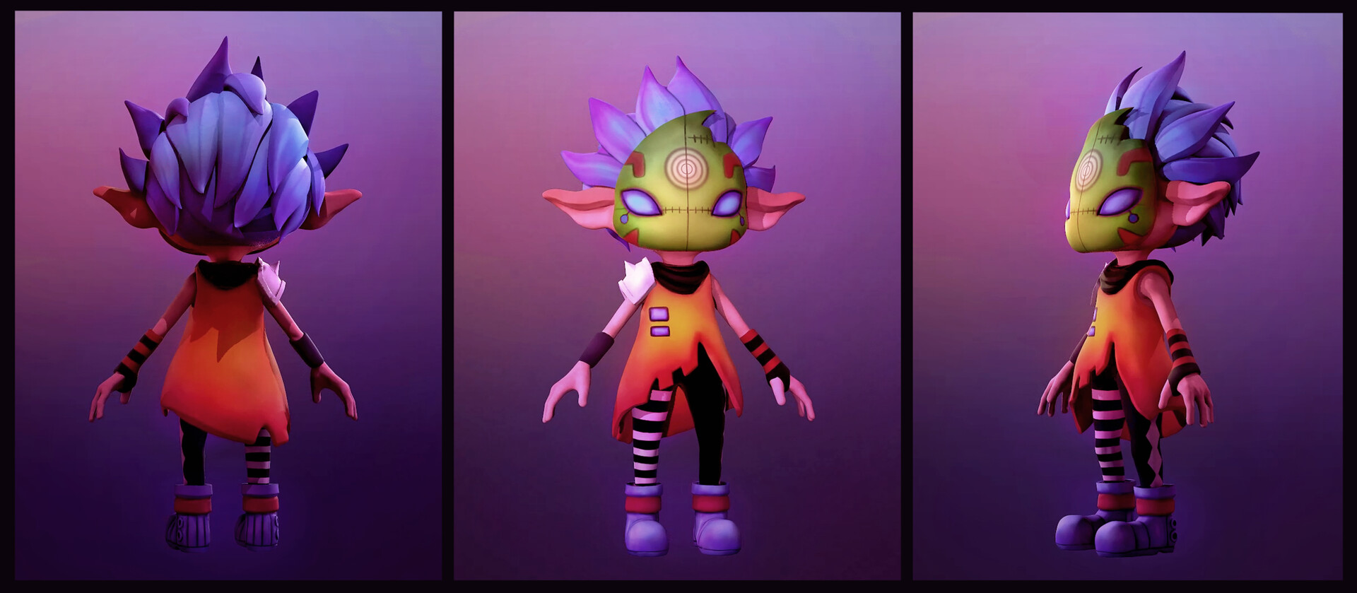 ArtStation - Aria model and concept.