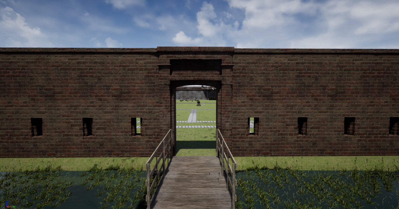 ArtStation - Fort Jackson Model