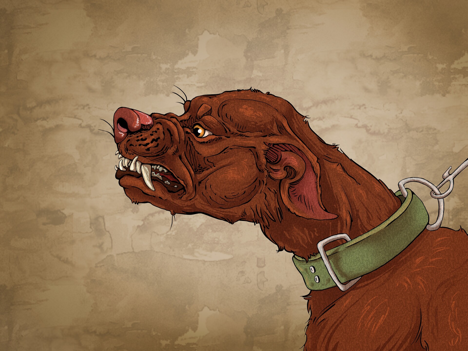 ArtStation - Pit bull