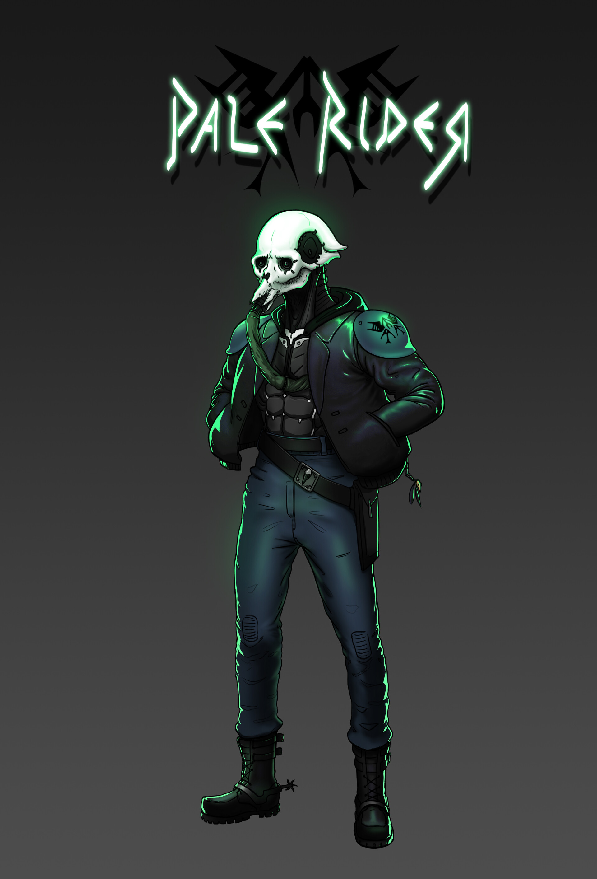 ArtStation - The Pale Rider