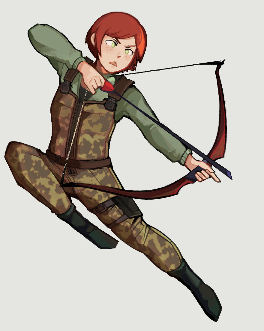 ArtStation - Birdie Character Design Process